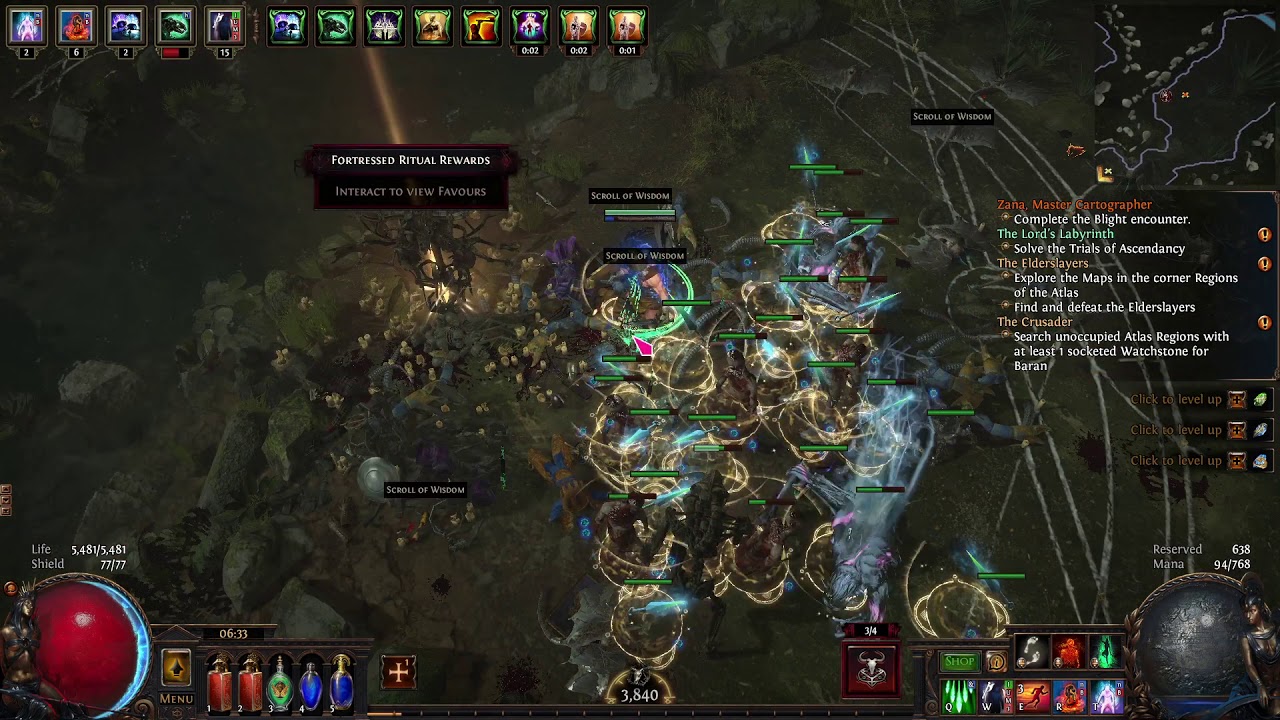 Path Of Exile 3.13 - Forking River Map - YouTube