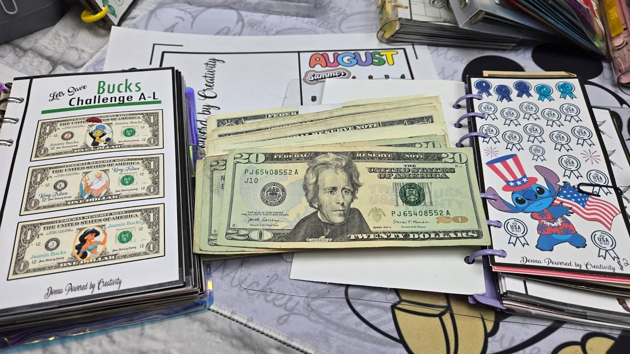 MOOLAH MONDAYS Saving money with Mini Challenges and Bucks #Money - YouTube
