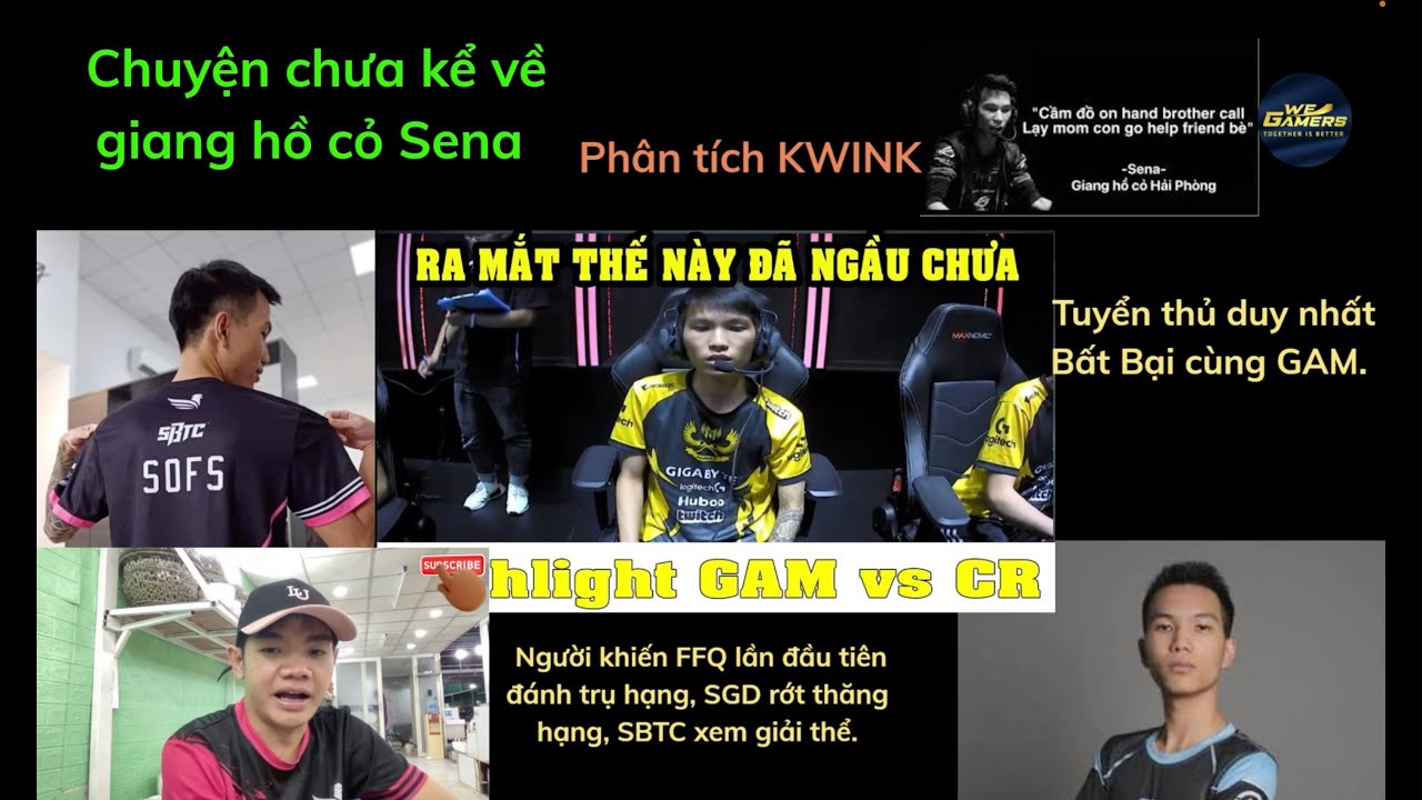 Chuyện chưa kể GIANG HỒ CỎ Sena-người duy nhất BẤT BẠI với GAM-khiến ...