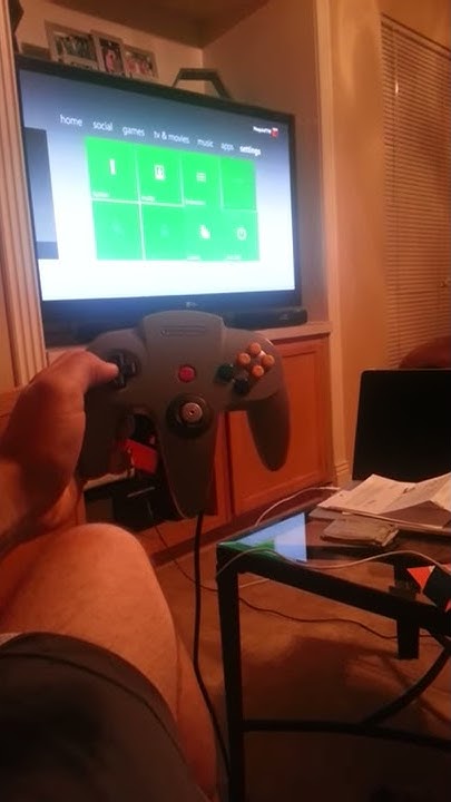 N64 Controller working on Xbox 360 - YouTube