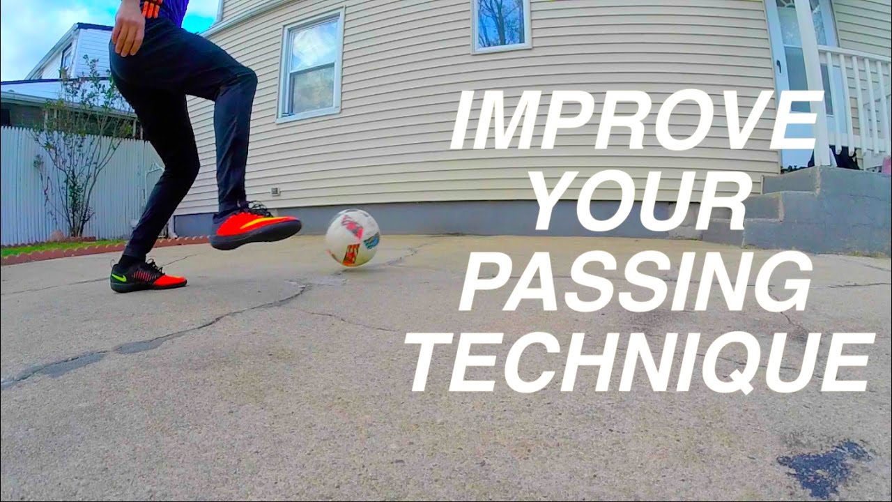 HOW TO IMPROVE YOUR PASSING - SOCCER TRAINING AT HOME SERIES - YouTube