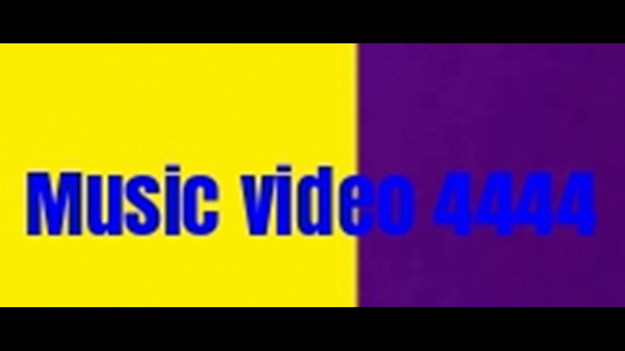 Music video 4444 - YouTube