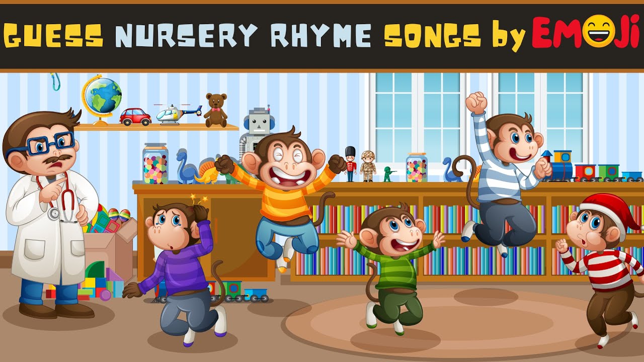Guess Nursery Rhyme Songs by Emoji 🎵 🎶 | Song Quiz 🎶 - YouTube