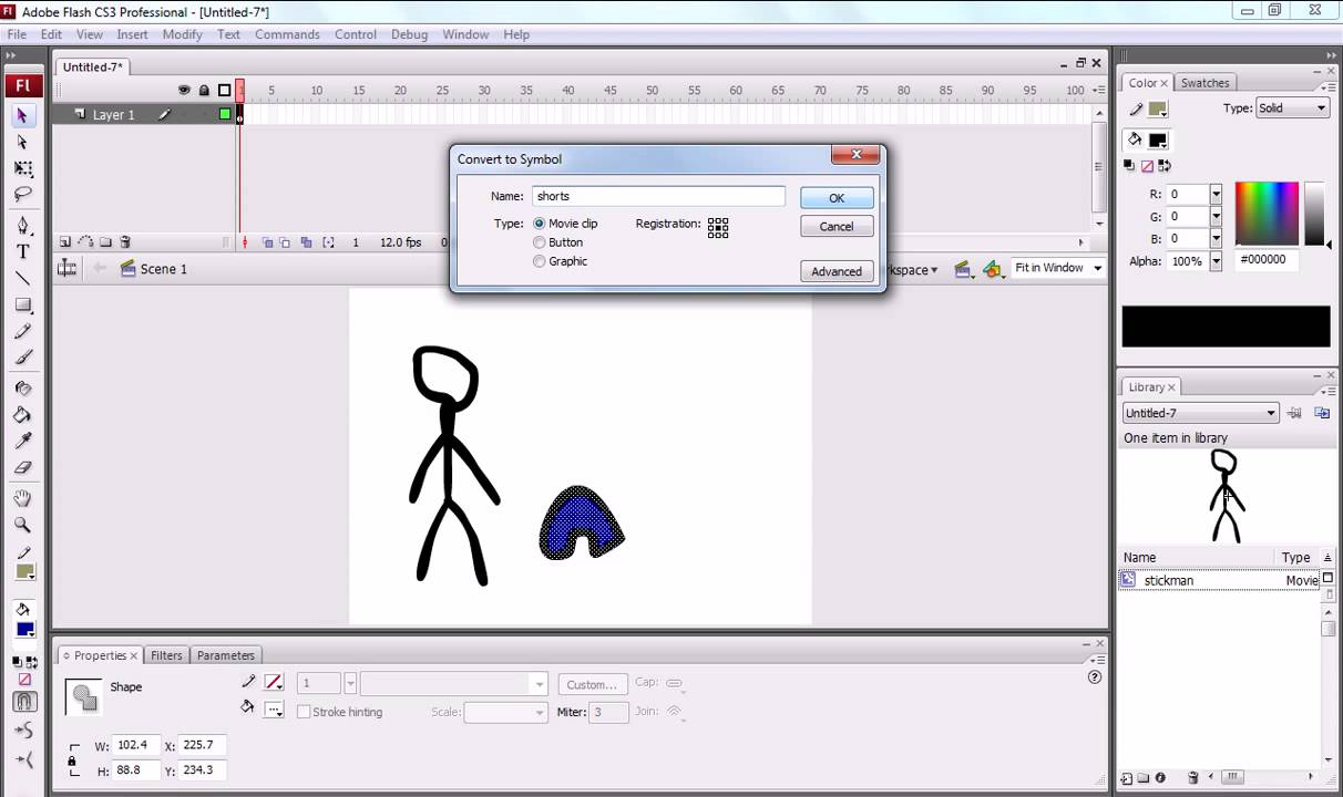 how to make a simple dressup game in flash cs3 professional *hd* - YouTube