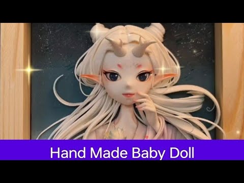 Clay Doll || Polymer Clay || Clay Doll Making easy || Clay Doll ...
