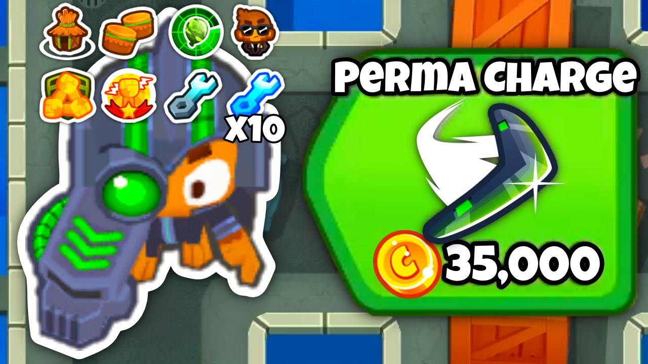 This $35,000 GOD Boosted Perma Charge is BROKEN... (Bloons TD Battles 2 ...