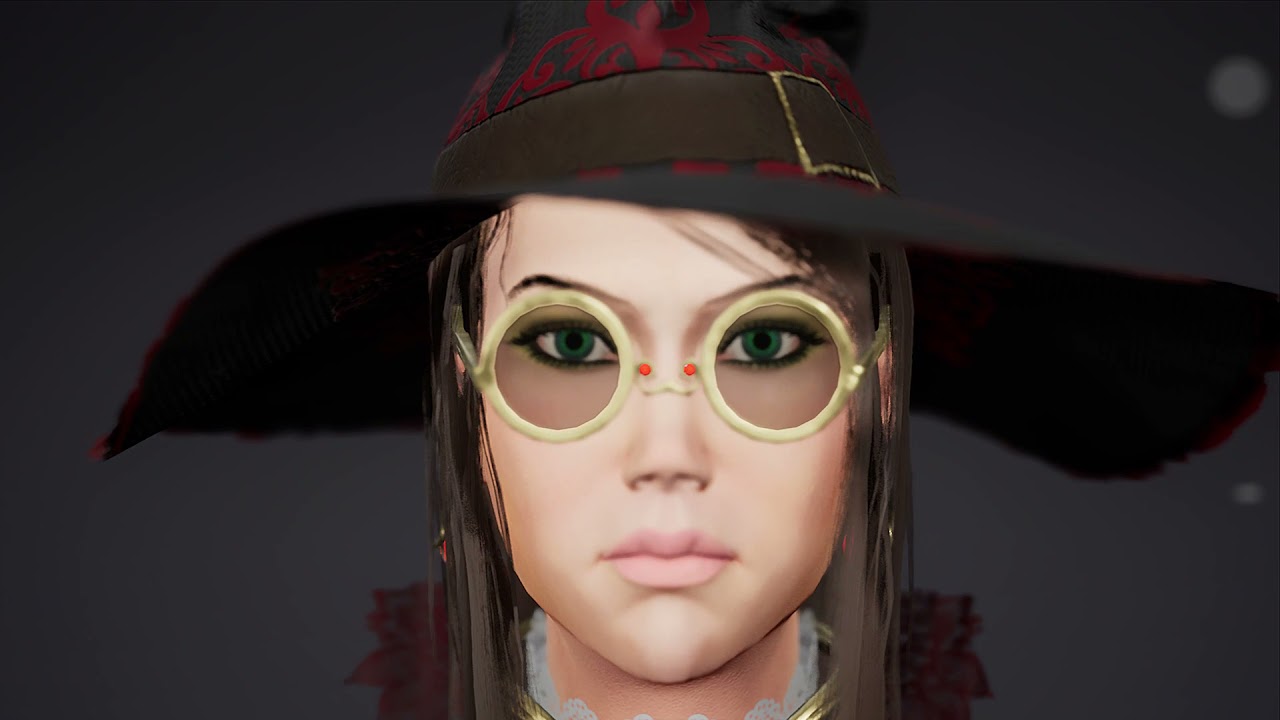 Game ready model witch preview - YouTube