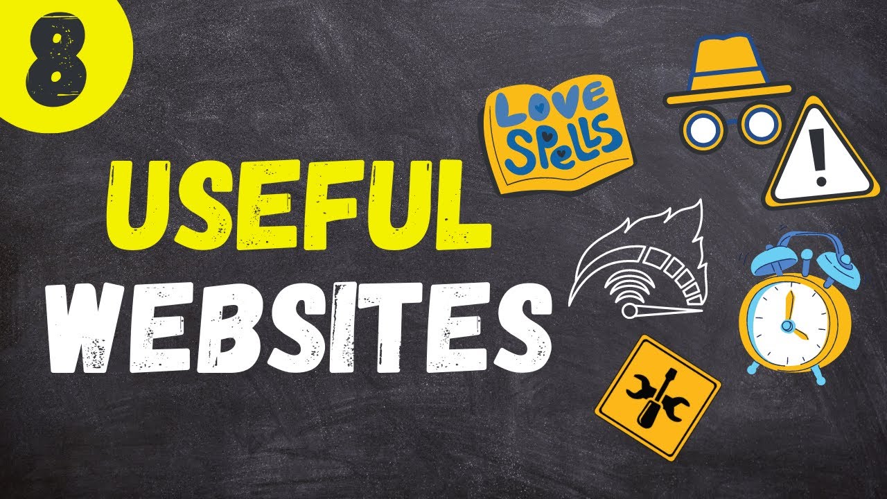 8 Most Amazingly Useful & Interesting Websites You Should Know - YouTube
