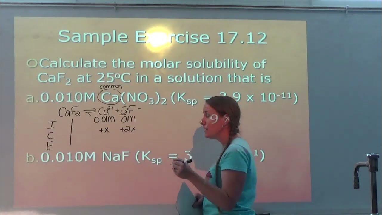 AP Chemistry Chapter 17 Lesson Video Part 3 - YouTube