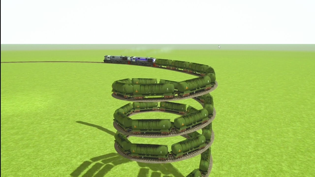 🚆 TRACK CROSSING TRAIN 🚆 SNAKE🐍TRACK RAILROAD 😱RAILWORK BEANG 🚂 - YouTube