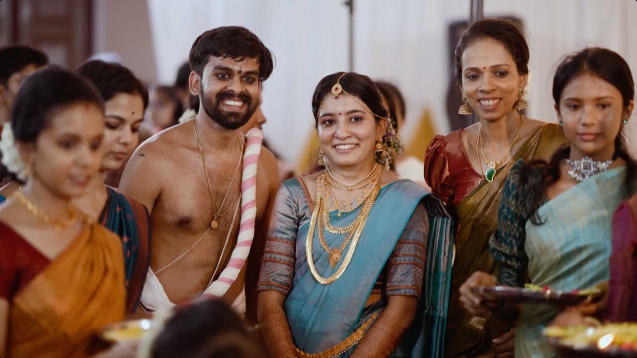 Dr.Priyanka & Padmanabhan Namboodiripadu. Kerala Namboodiri wedding ...
