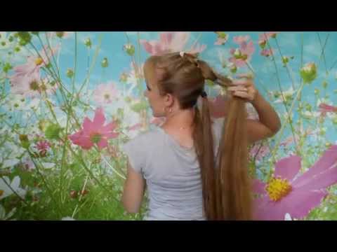 Easy Pull-Through Braid for Super Long Hair - YouTube