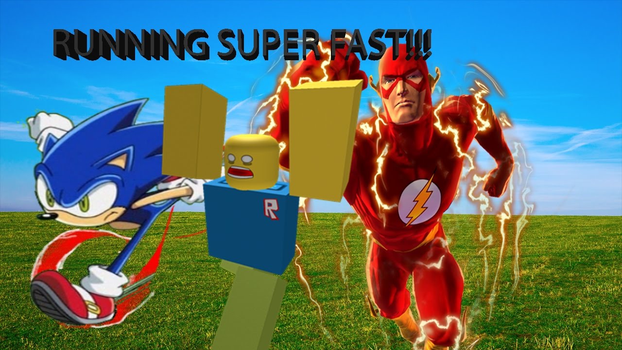 RUNNING AS FAST AS FLASH! | Roblox - YouTube