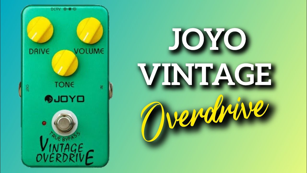 Joyo Vintage Overdrive, Sounds Demo - YouTube