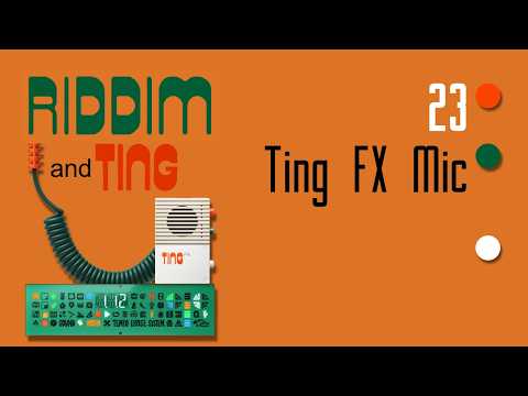 Teenage Engineering EP-40 Riddim - Tutorial 23 Ting FX Microphone