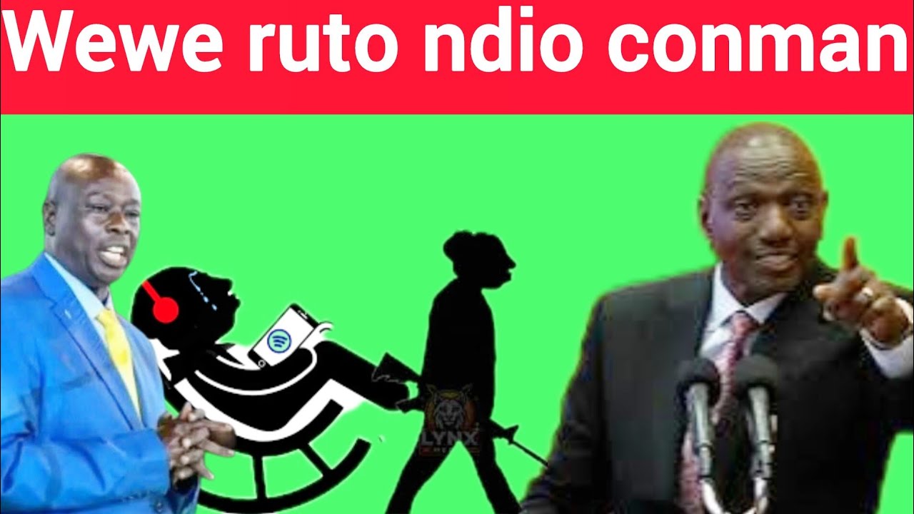 Kenya siwezi kuama :kasongo is the conman - YouTube