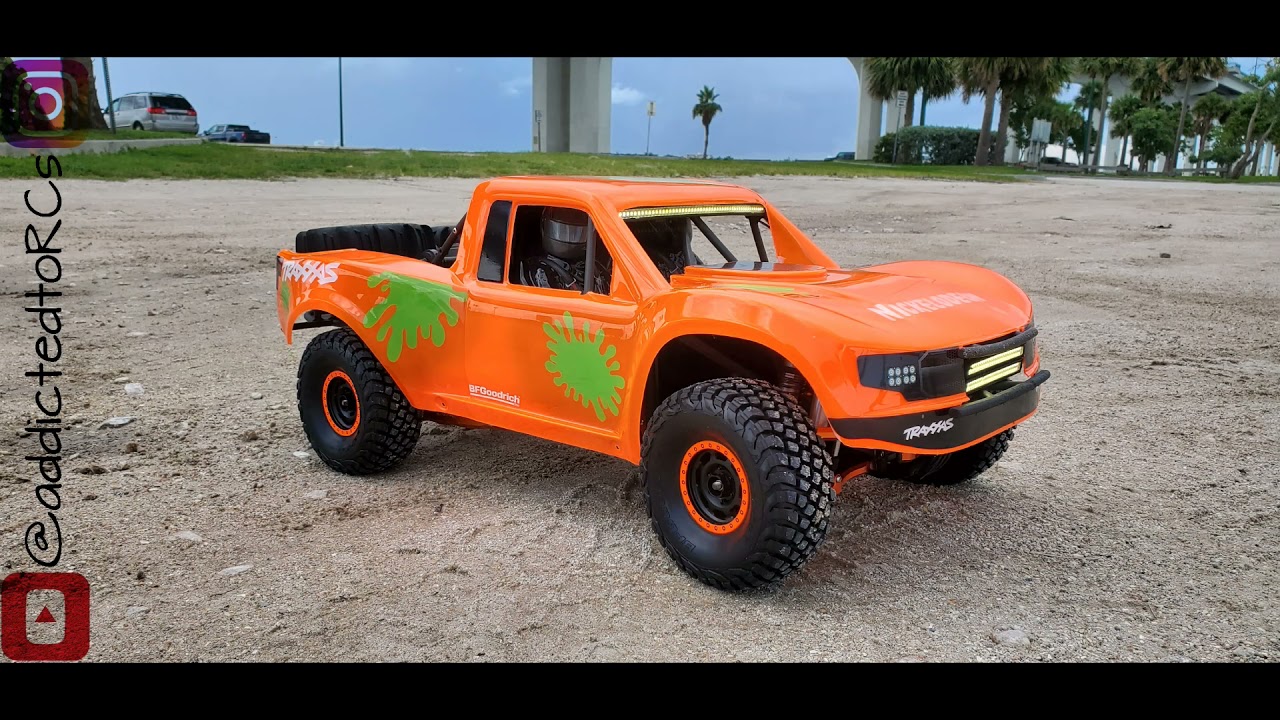 Traxxas UDR - "Nickelodeon" Custom Painted Body - YouTube