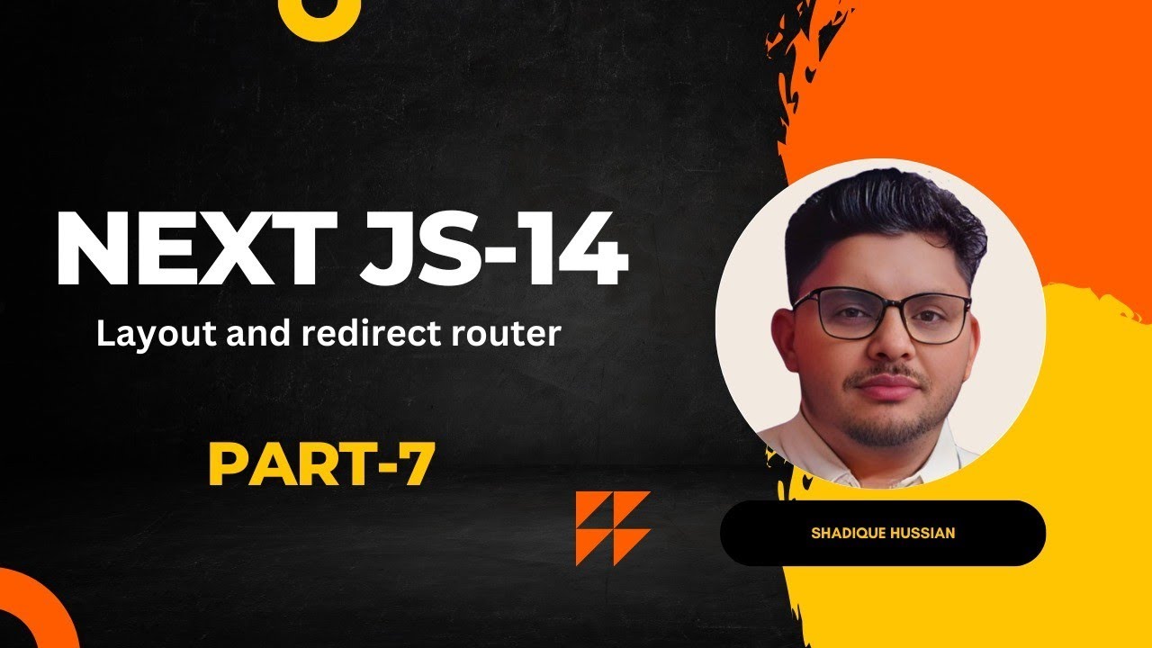 Next Js 14 | Layout and Redirect router in Hindi | part - 8 - YouTube