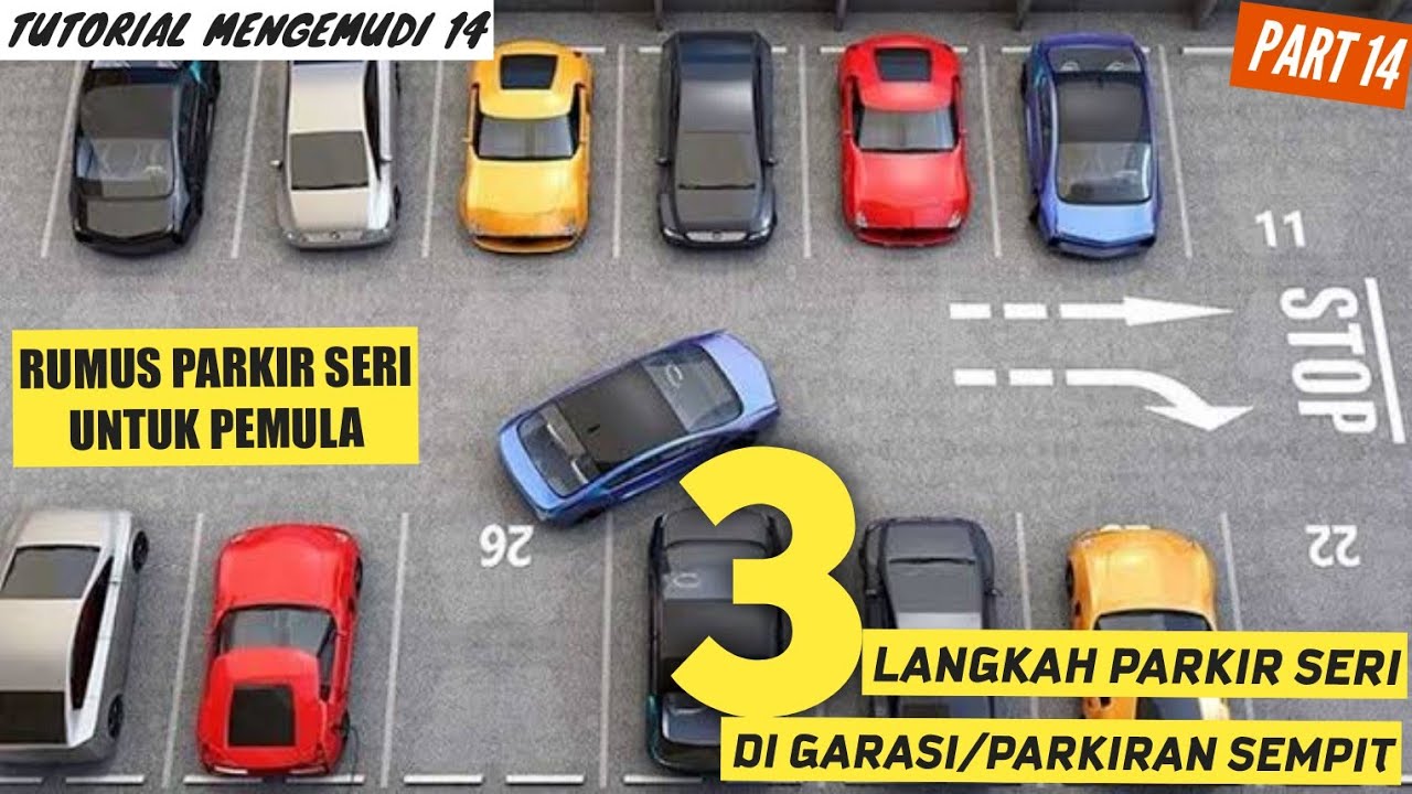 Tutorial Mengemudi 14 | Belajar Parkir Seri Yang Baik Dan Benar Di ...