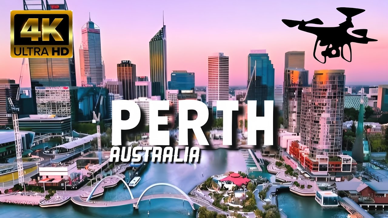 Perth, Australia In 4K By Drone - Amazing View Of Perth, Australia ...