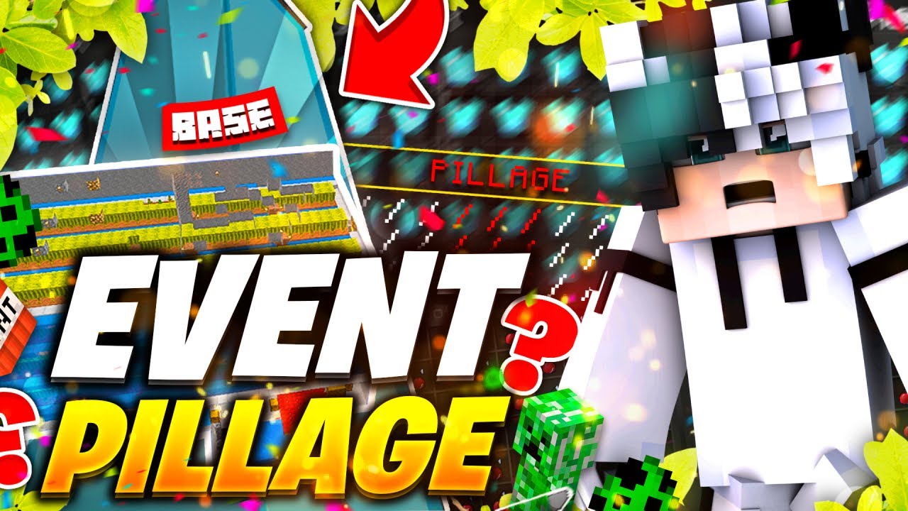 ÉNORME EVENT PILLAGE EN PVP FACTION MINECRAFT JAVA ! Herodia - YouTube