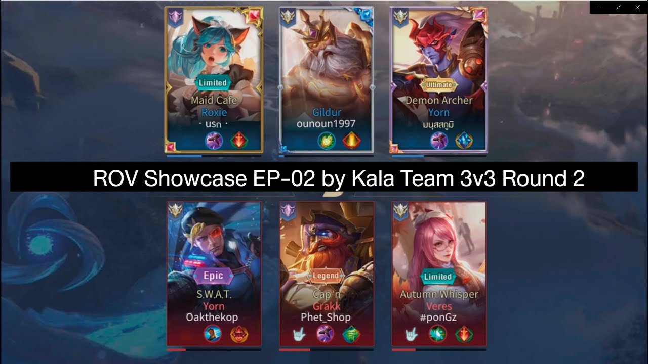 ROV Showcase by Kala Team 3v3 Round 2 - YouTube