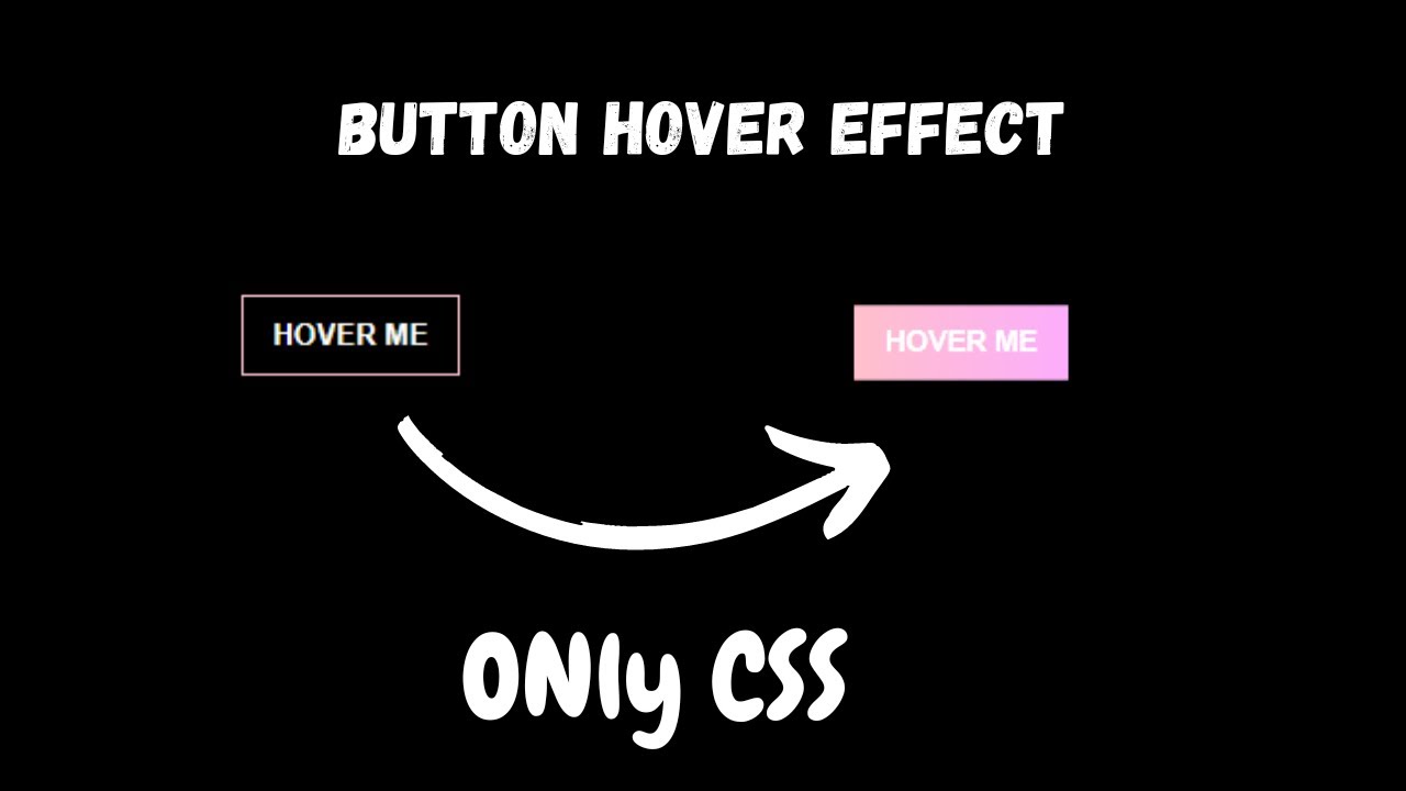 CSS Button Hover Effect | Only CSS - YouTube