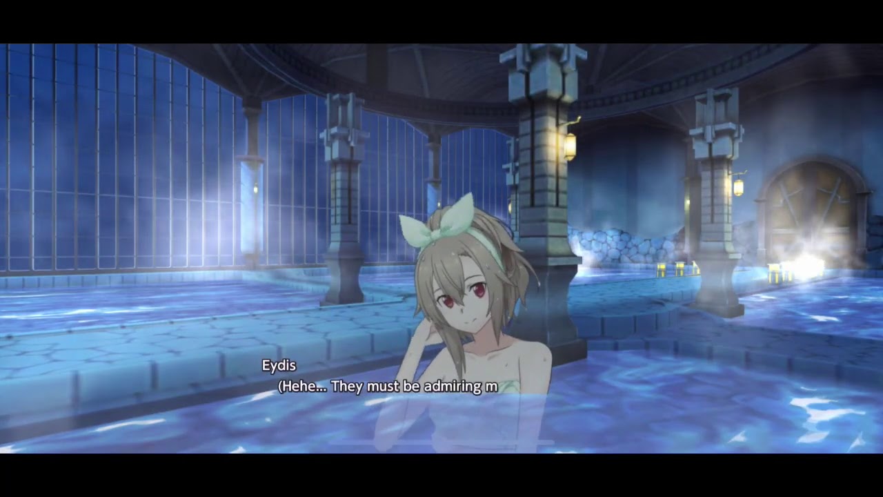 Sword Art Online Alicization: Rising Steel - Hot Spring Eydis Scenes ...