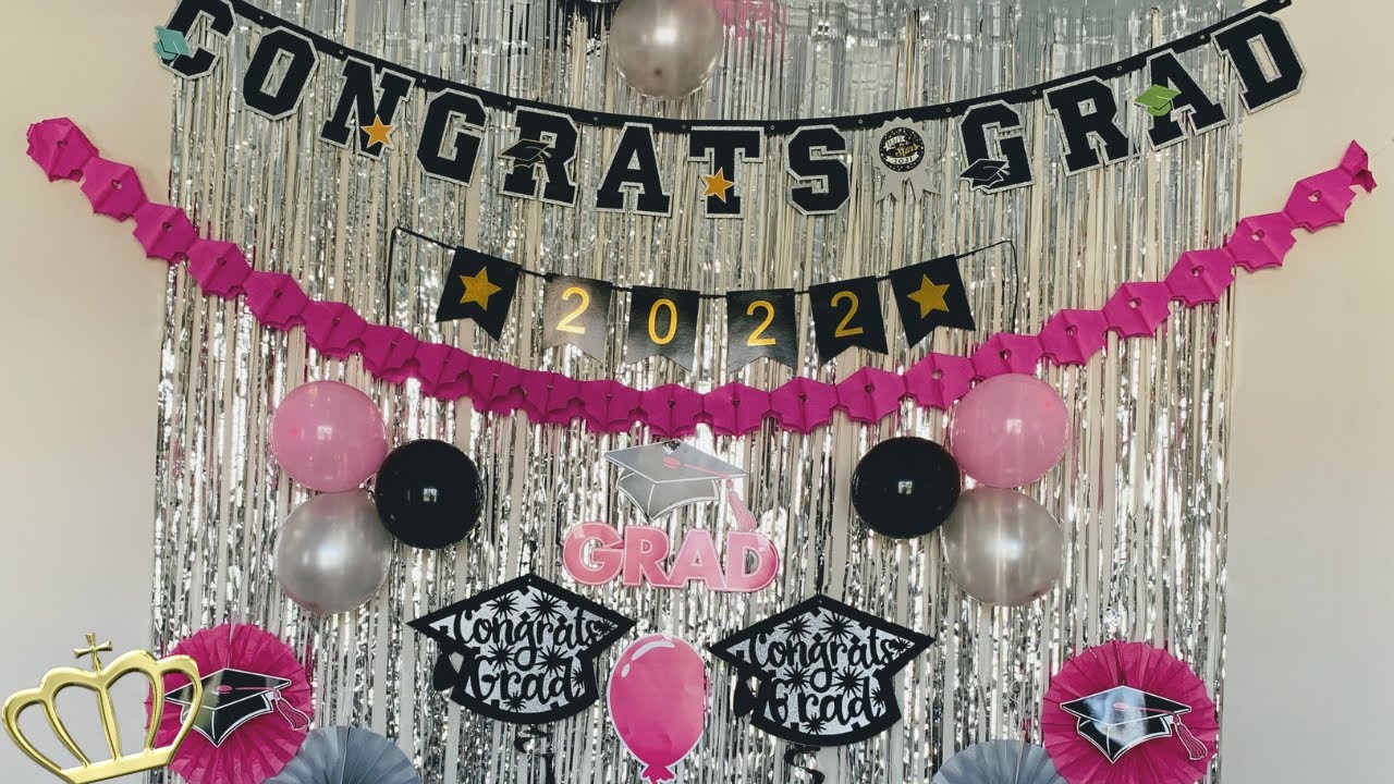 Pink Graduation Decorations Pink Graduation Party Decorations Ideas