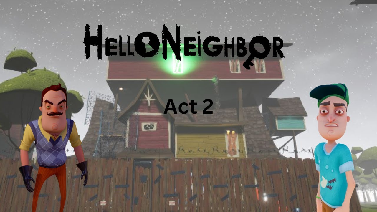 Hello Neighbor: Part 2: Act 2 - YouTube