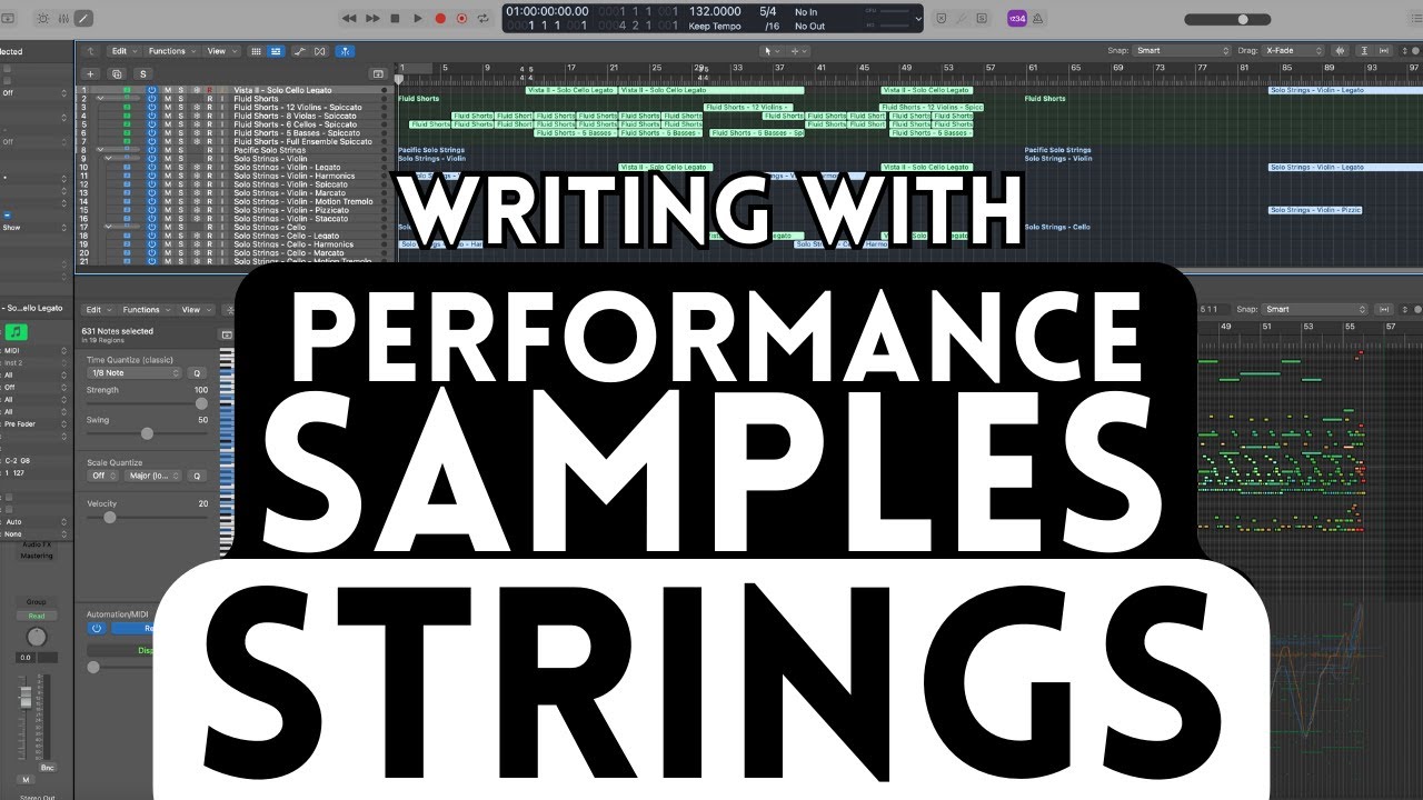 Writing with new Performance Samples: Pacific Solo Strings, Vista II ...