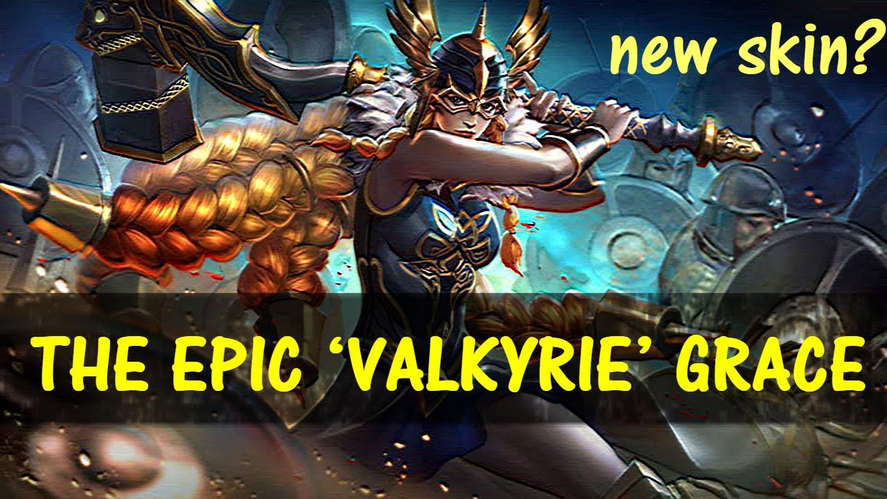 Vainglory News - NEW "VALKYRIE" GRACE SKIN!! - YouTube