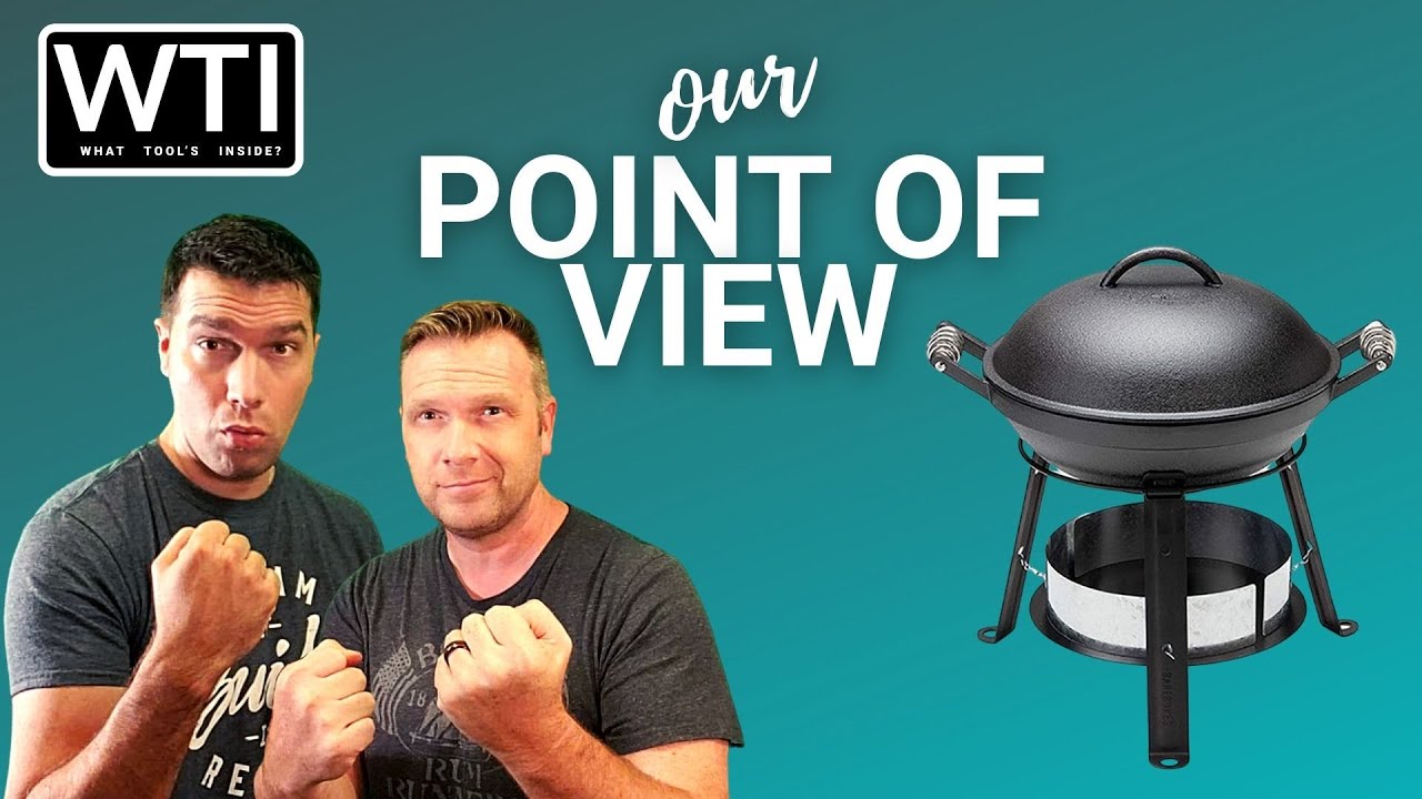 Our Point of View on the Barebones Cast Iron Grill - YouTube