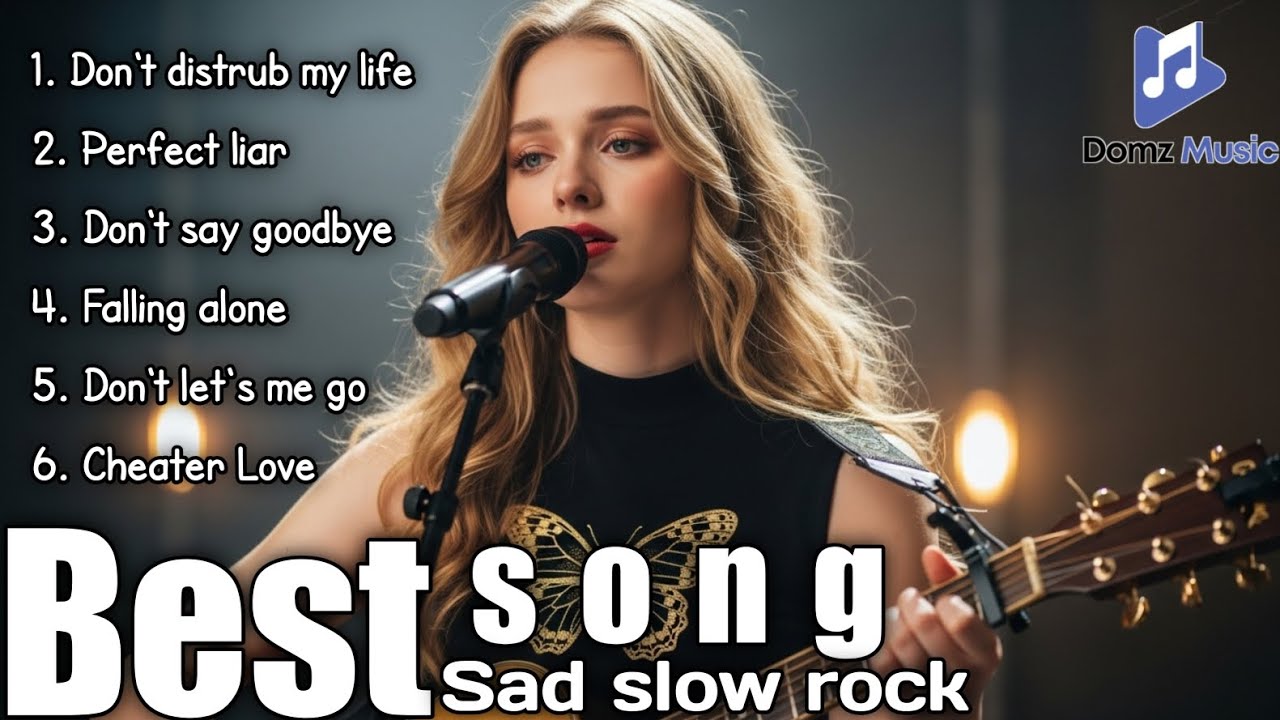 SLOW ROCK BALLAD - Don't distrub my life || Domz music || Official ...