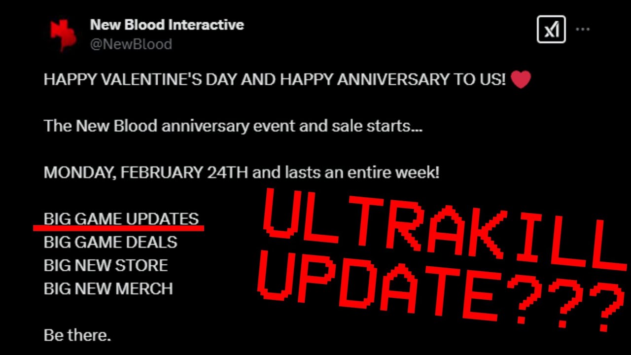 THE ULTRAKILL UPDATE IS NEXT WEEK!!! - YouTube