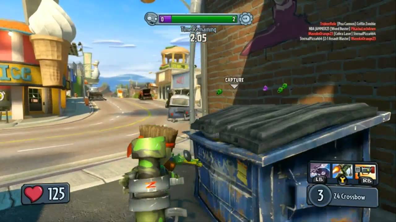 Plants Vs Zombies: Garden Warfare Super Commando Gameplay Walkthrough ...