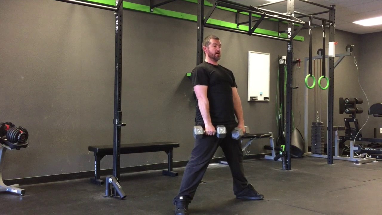 Sumo Stance Dumbbell Romanian Dead Lift (RDL) - YouTube