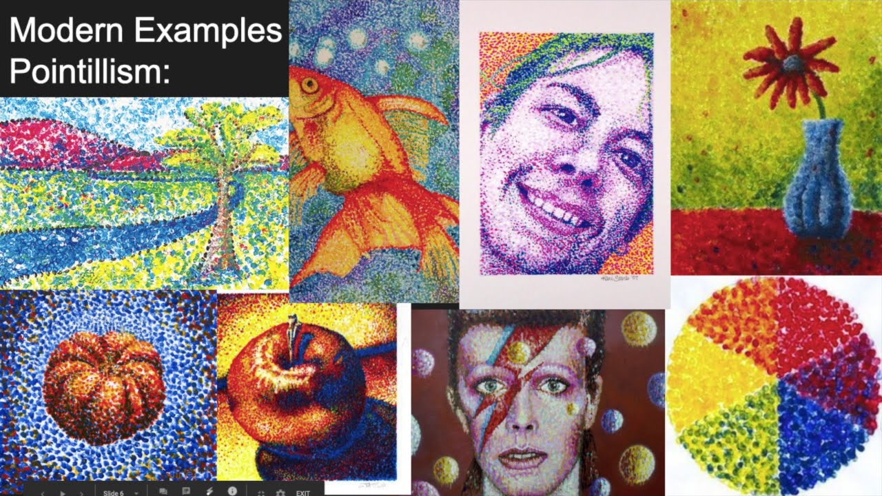 Pointillism and Stippling - YouTube