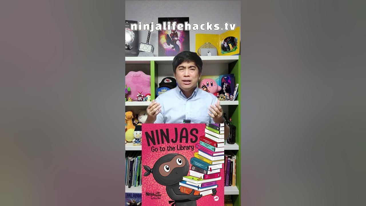 Ninjas Go To The Library | Book Recommendation #shorts - YouTube