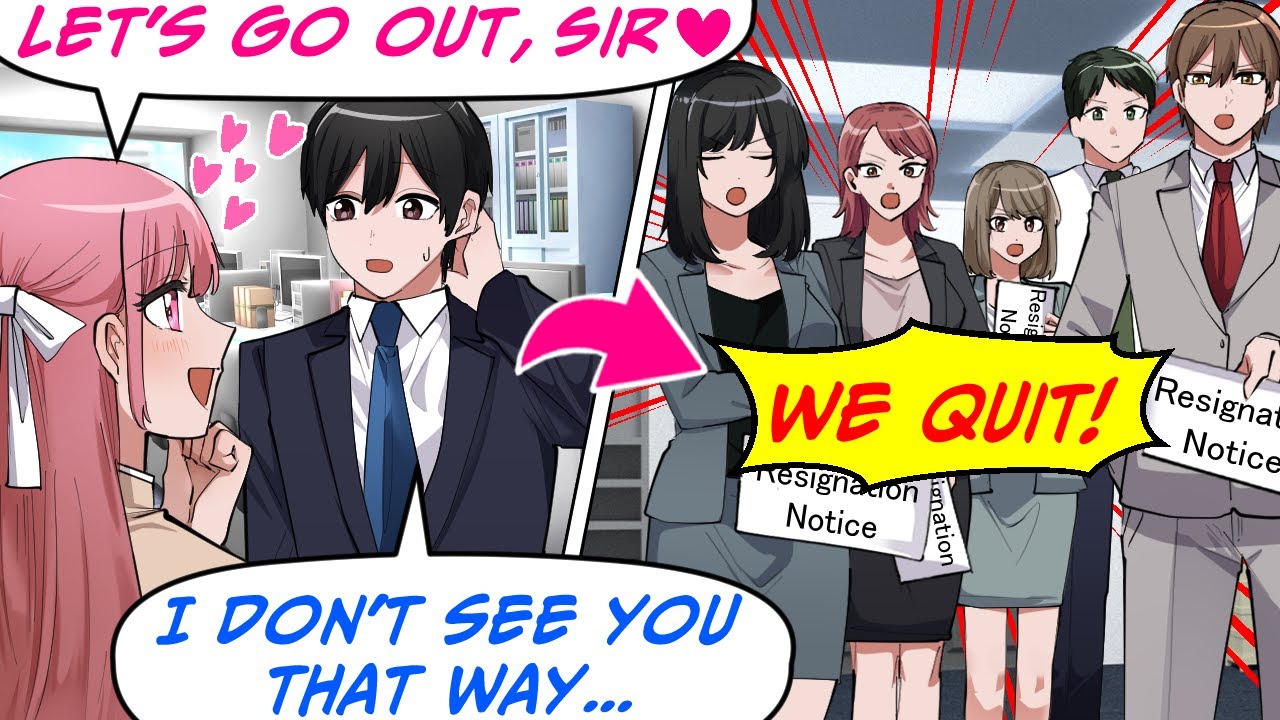I Rejected Confession From a Popular Employee! But All Employees Began ...