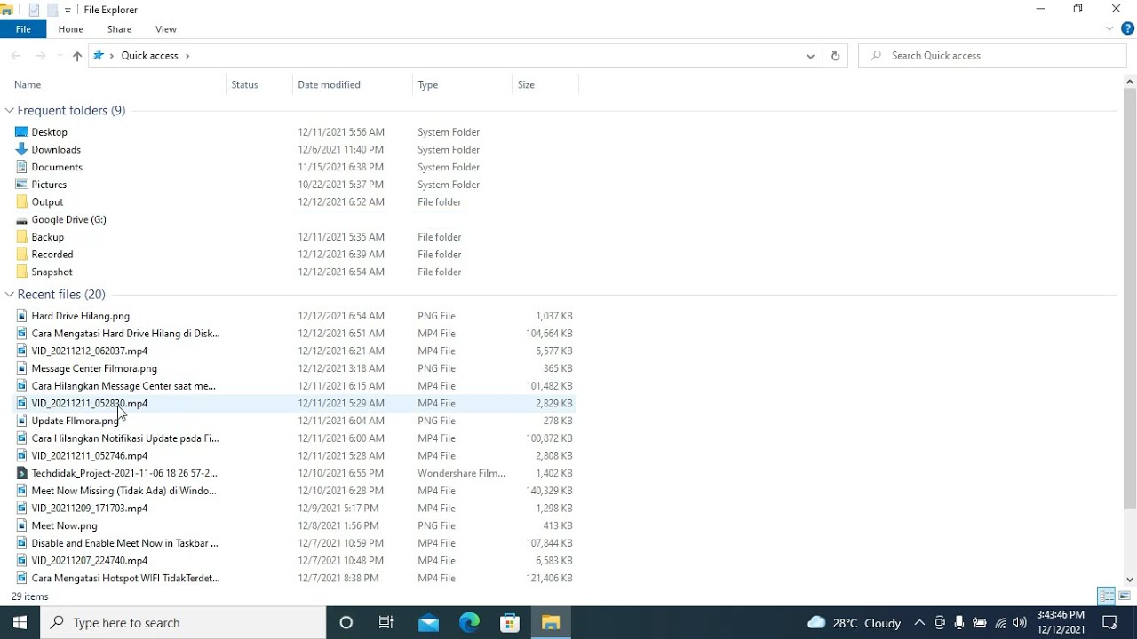 File Explorer Left Panel Missing in Windows 10 [FIXED] - YouTube