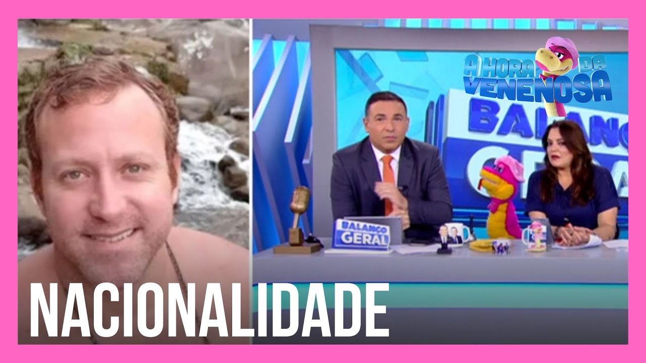 Fabíola Reipert revela nacionalidade de Sérgio Hondjakoff - YouTube