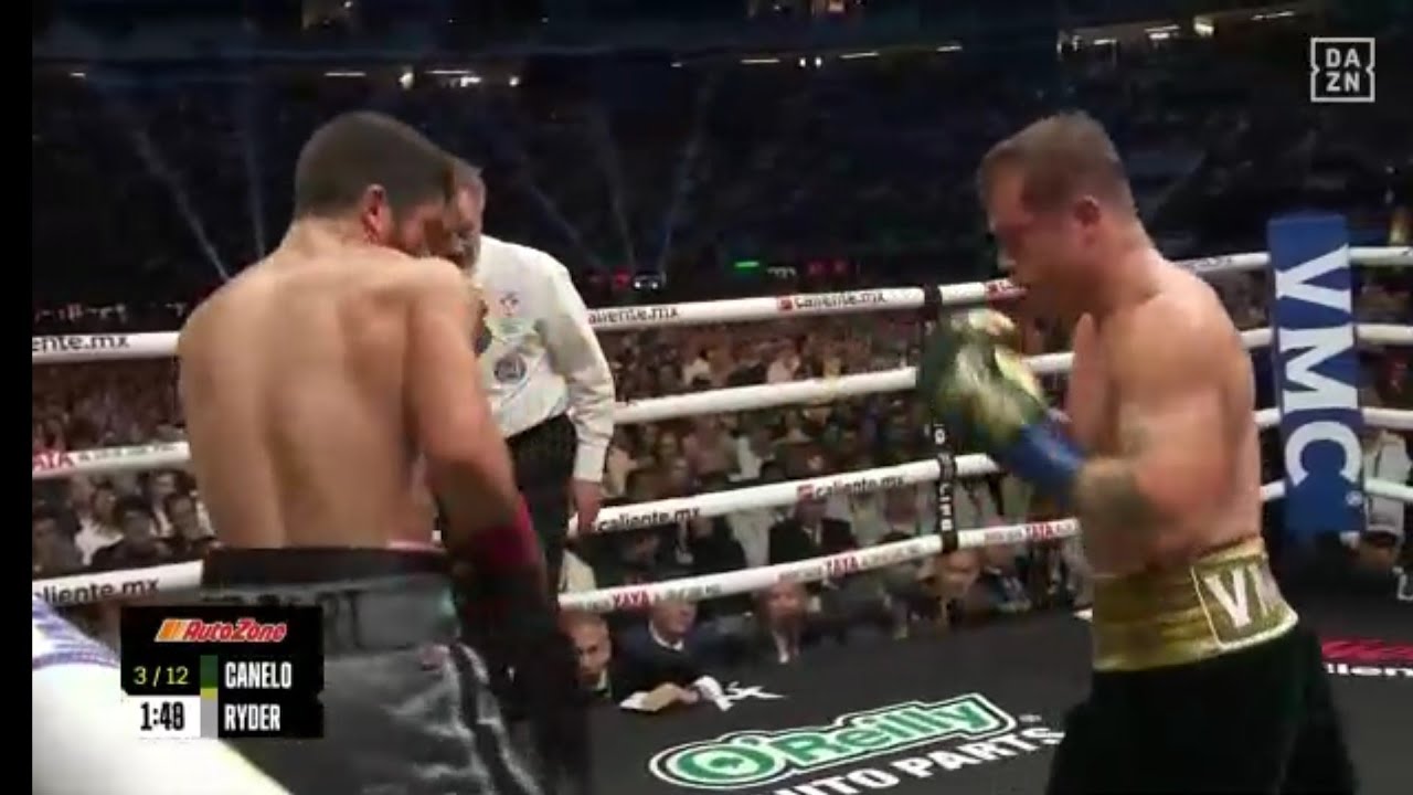 Canelo Alvarez vs John Ryder knockout highlights - Canelo vs Ryder ...