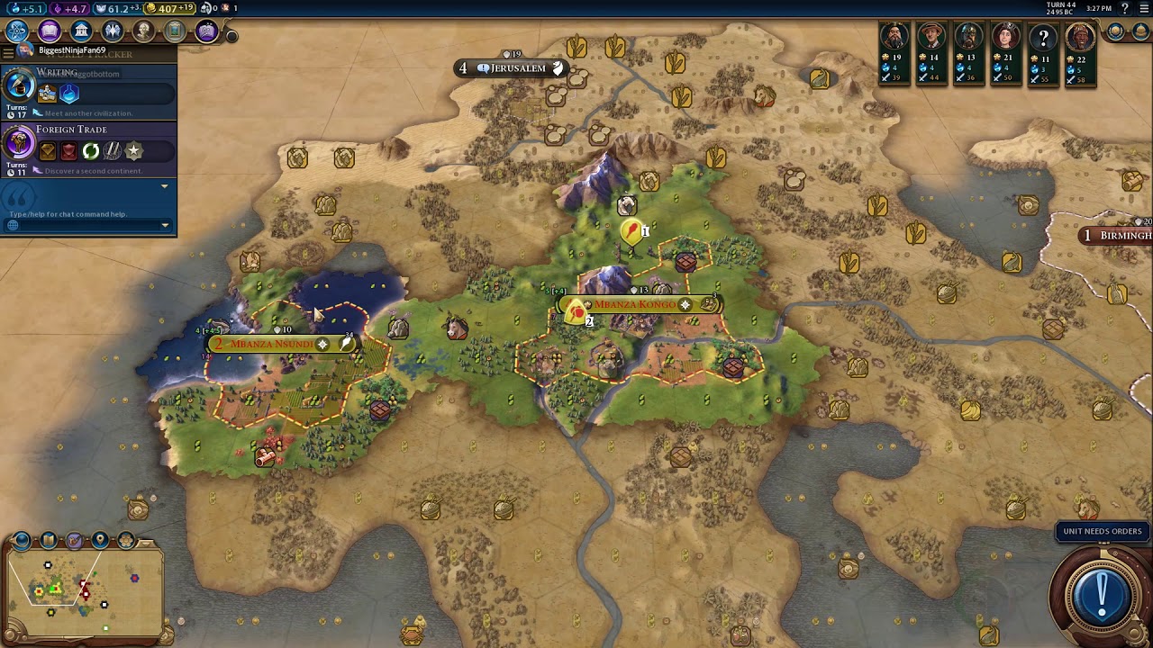 Civilization 6 Ep 2 - Kongo & India - YouTube