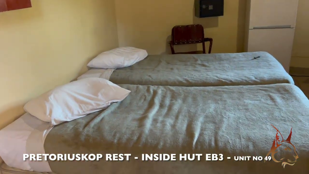 Kruger National Park - Pretoriuskop Rest Camp- Inside Hut (EB3) - YouTube