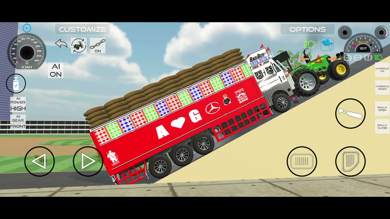 tektar and tirak geming video full videos 🚜🚜#gamingvideos #automobile # ...