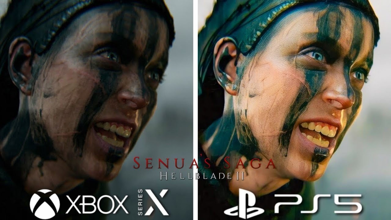 Hellblade 2 PS5 vs Xbox Series X Graphics Comparison - YouTube