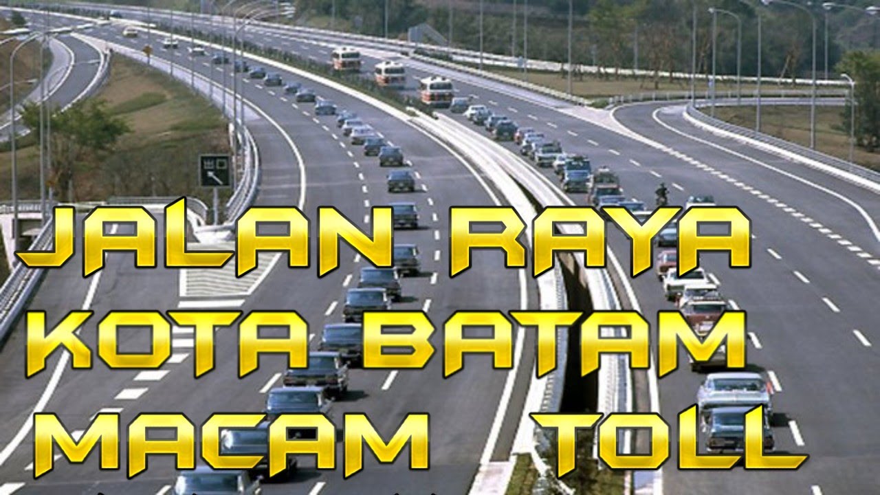 SUASANA JALAN RAYA DARI BANDARA HANG NADIM BATAM KE POLUX HABIBI ...