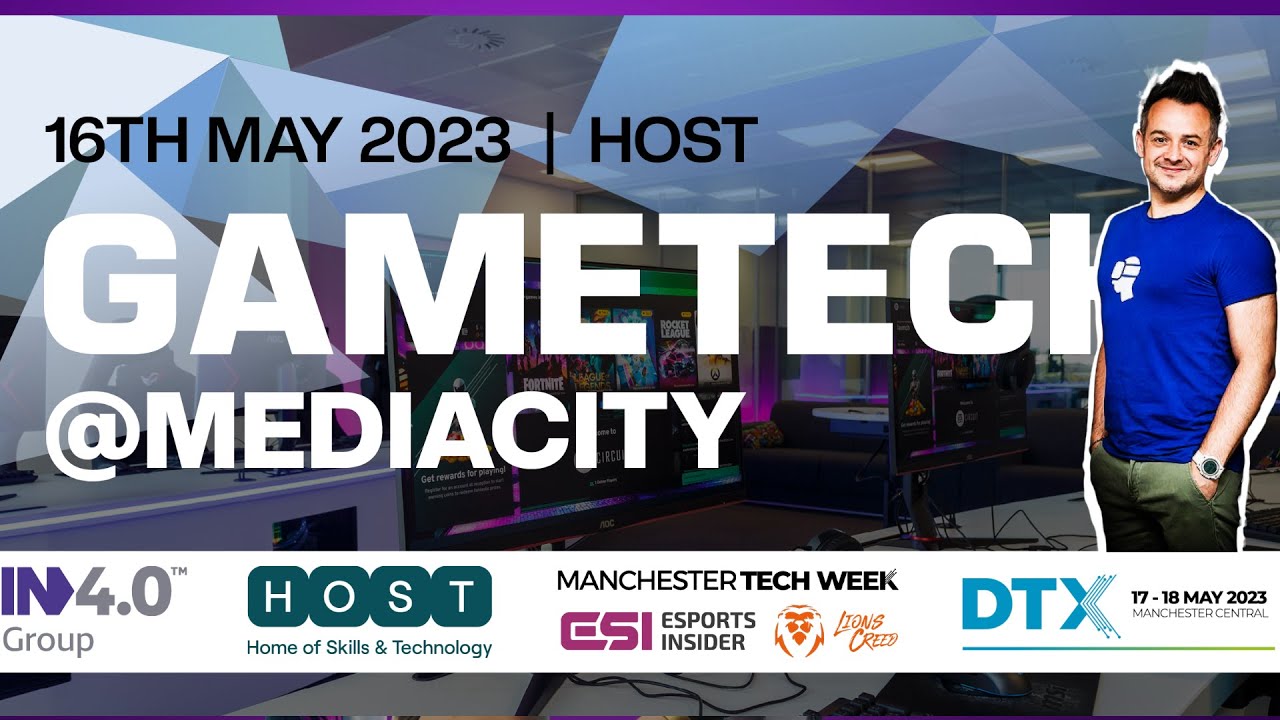 Manchester Tech Week does Gametech & Esports - YouTube