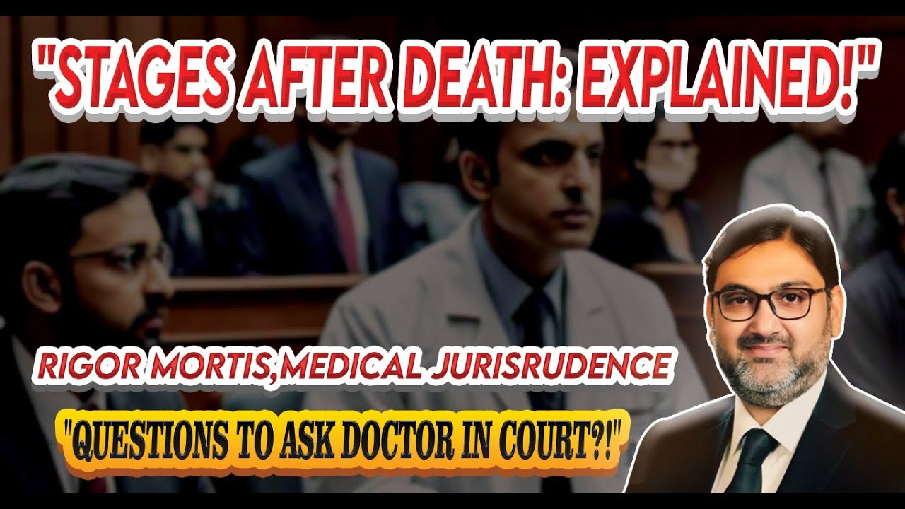 MEDICAL JURISPRUDENCE, POST MORTEM, RIGOR MORTIS, INJURIES - YouTube